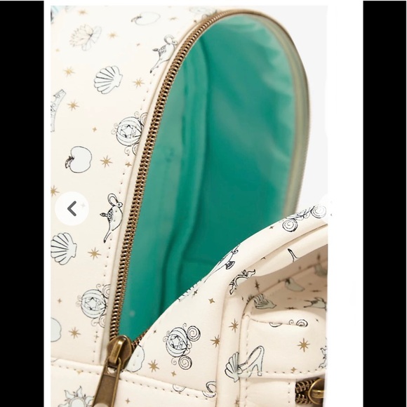 Disney | Bags | Loungefly Disney Princess Icons Mini Backpack Zip ...